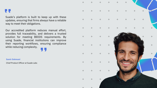Suade Labs - Streamlining regulatory reporting through Suade - BEEDS ...